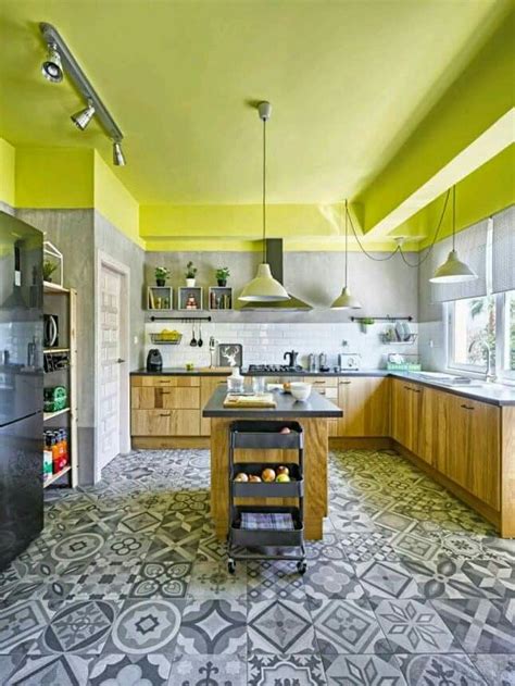 Decoración En Verde Limón Kitchen Remodel Pictures Nordic Style Home