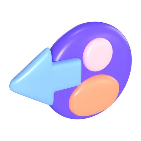 Logout 3d Illustration Icon 38572110 Png