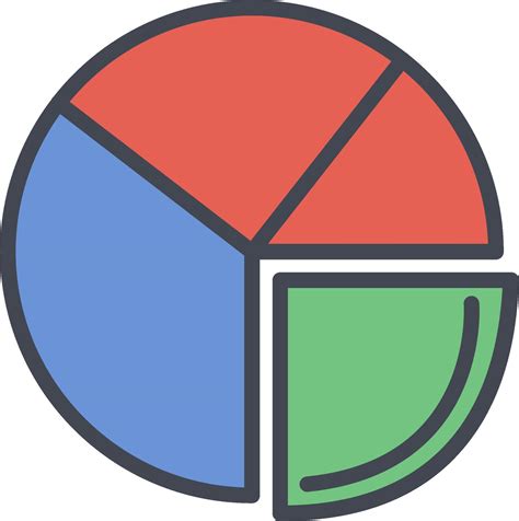 Pie Chart Analysis Vector Icon 41833164 Vector Art At Vecteezy