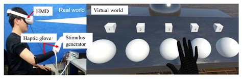 Development Of A Wearable Haptic Glove Presenting Haptic Sensation By Electrical Stimulation