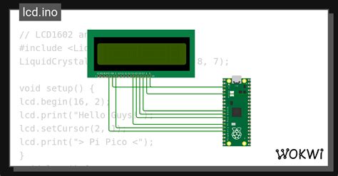 Lcd Ino Wokwi ESP STM Arduino Simulator