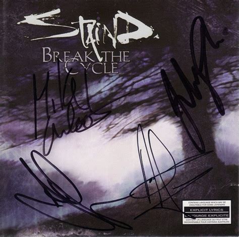 Staind Break The Cycle Cd Album Limited Edition 2001 R4572587