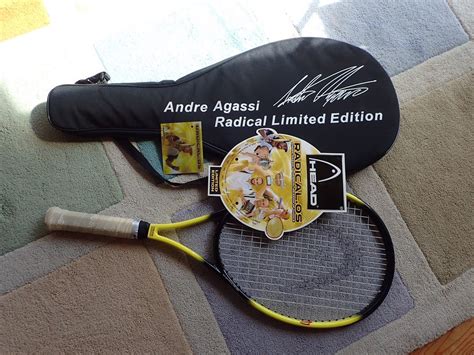 Yahoo オークション Head ヘッド Andre Agassi Radical Limited Edit