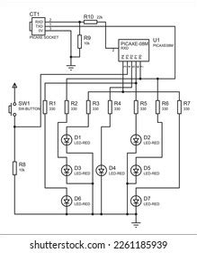 7 314 Led Diagram Images Stock Photos Vectors Shutterstock