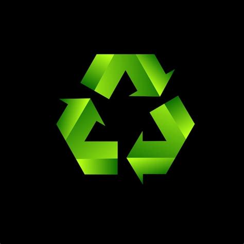 Premium Vector Recycle Symbol Vector Art Icons Download