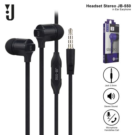 Handsfree Brand Model Kabel Gepeng Qeong