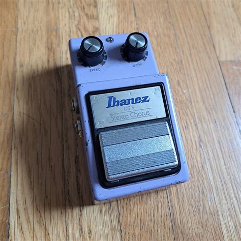 Ibanez Cs9 Stereo Chorus Made In Japan Reverb Canada