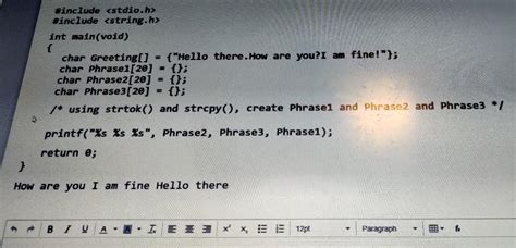 Solved Complete This Given C Program Write The Lines Of
