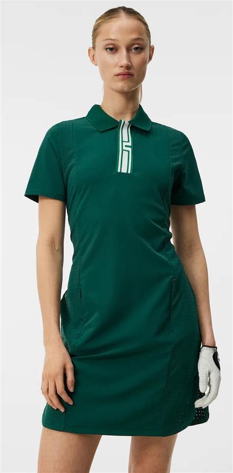 Jlindeberg Denise Damen Golfkleid Grün Golf Brothersde
