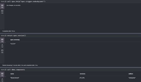 Unknown Function Apoctriggernodesbylabel · Issue 2049 · Neo4j