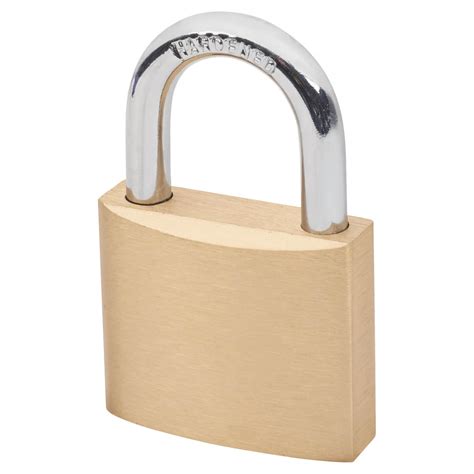 Solid Brass Quality Padlock Keyed To Differ 40mm Ironmongerydirect