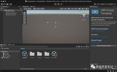 Unity 渡鸦避难所 0 创建 Urp 项目并导入商店资源unity 导入 Urp Csdn博客