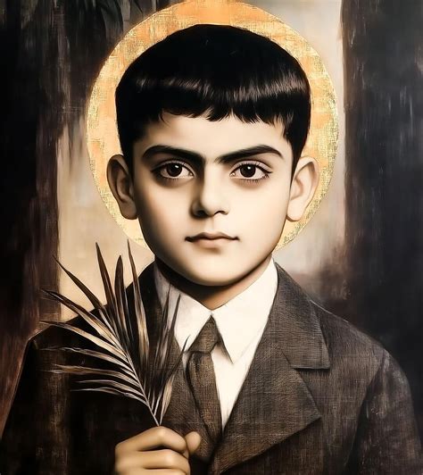 Saint José Luis Sánchez Del Rio Joselito Wood Icons Cristero Mexico