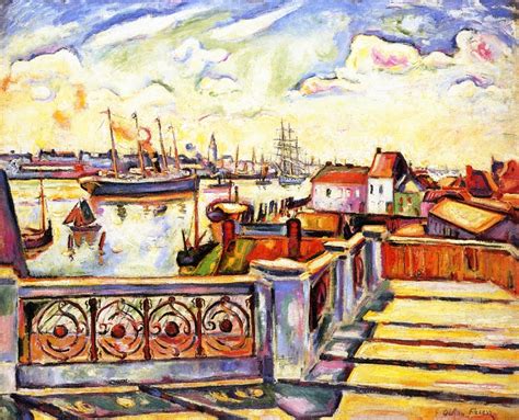 The Port Of Anvers 1906 Othon Friesz