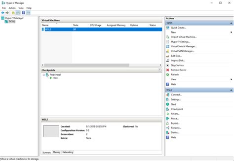 Visual Guide To Trying WSL On Hyper V