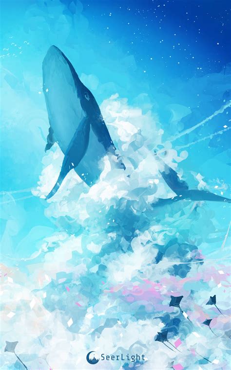 Sky Whale By Seerlight On Deviantart