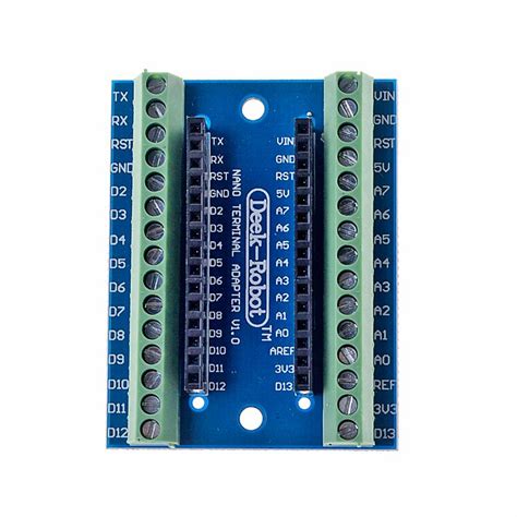 Arduino Nano Screw Terminal Expansion Breakout Jvz Digital Sourcing