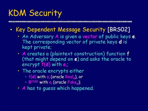 Soundness Of Formal Encryption In The Presence Of Key Cycles Ppt Download