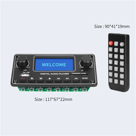 TDM157 MP3 Decoder Board Bluetooth FM Audio Decoder Module