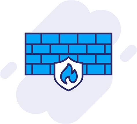 Firewall Line Filled Backgroud Icon Vector Art At Vecteezy