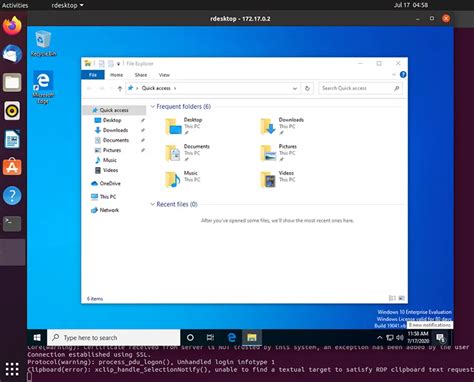 installing a windows virtual machine in a linux docker container axon