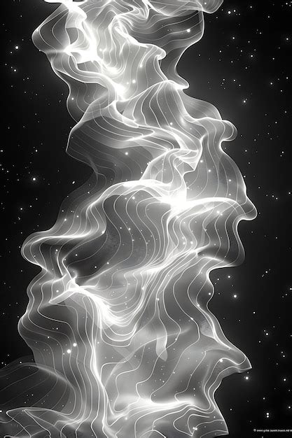 minimalist vector pattern with delicate geometric waveforms premium