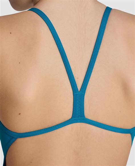 Girls Team Swimsuit Challenge Solid Blue Cosmo Not Normal Swimwear