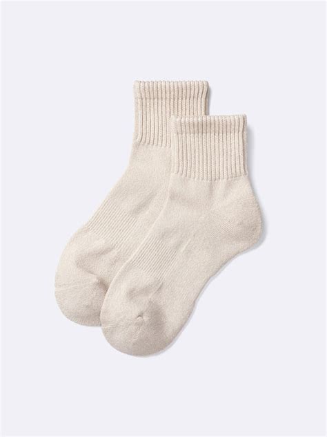 Womens Style Heat Ribbed Pile Ankle Socks Gu Us