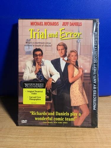 Trial And Error Dvd Michael Richardsbrand New And Sealed