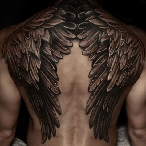 Wings Tattoo Design For Back Symbolism Style And Placement Guide