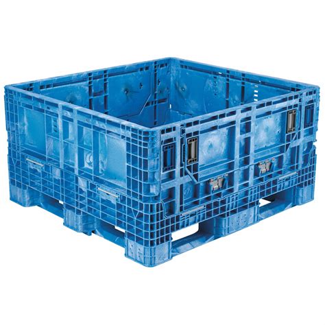 Orbis 19 3 Cu Ft 48 In X 45 In X 25 In Collapsible Bulk Container 9lfl0 906079 Grainger