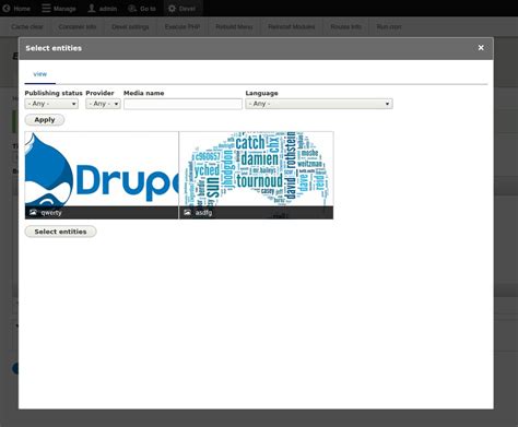 By Default Ship A Modal Entity Browser With Media Entity Browser
