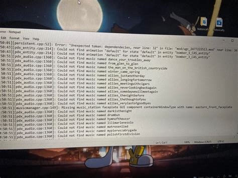Keep Getting These Errors When I Try And Load Up The Mod Any