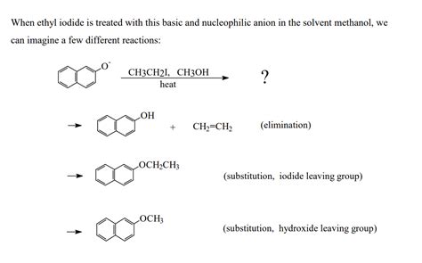 Solved When ethyl iodide is treated with this basic and | Chegg.com