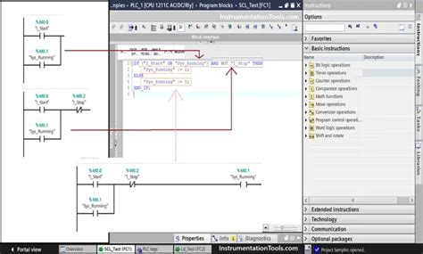 How To Start Writing Scl Language In Siemens Tia Portal