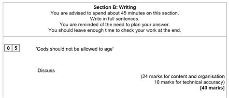 This Is The Language Paper 2 Q5 Question That Appeared To Me In A