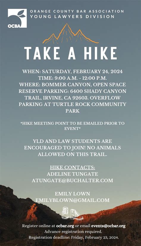Eric Sather On Linkedin Join The Orange County Bar Association Ca Young Lawyers Division For A…