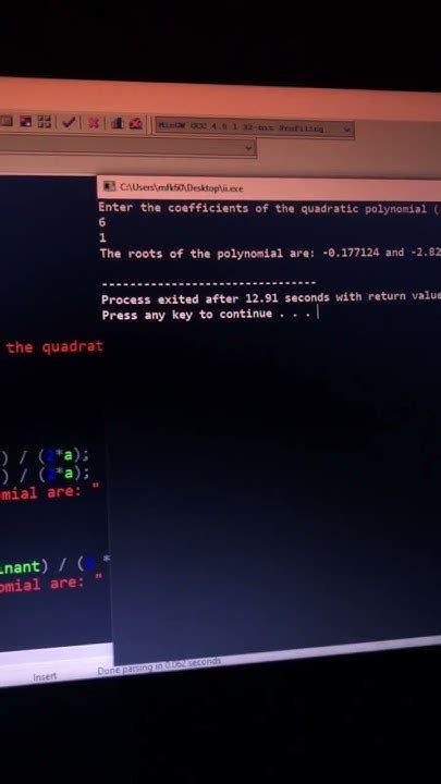 Quadratic Equation C Coders Codinglife Codingninja Codemasters Codelife Coding Code