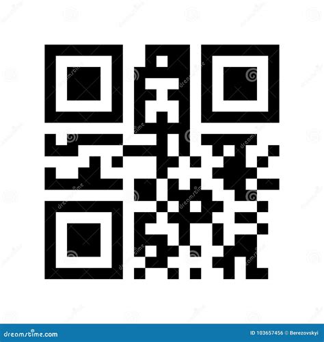 QR Code Love EPS 10 Vector Stock Vector Illustration Of Identification Computer 103657456