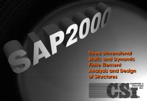 SAP2000 Integrated Finite Element Analysis