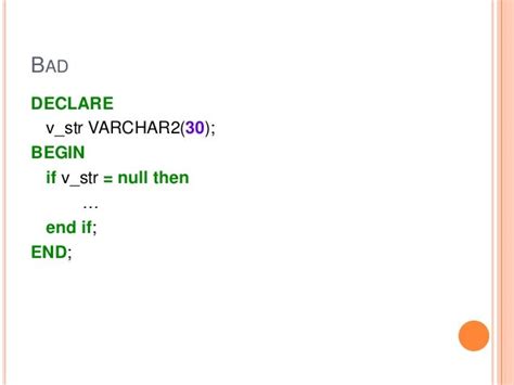 Plsql Coding Guidelines Part 2