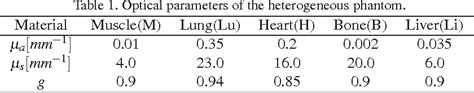 Table 1 From A Multilevel Adaptive Finite Element Algorithm For Bioluminescence Tomography