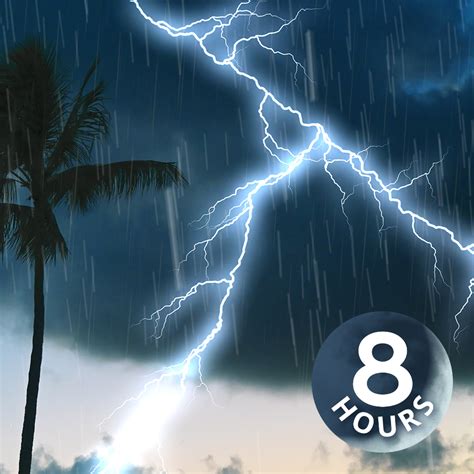 Tropical Thunderstorm Sounds For Sleep Thunder And Rain White No