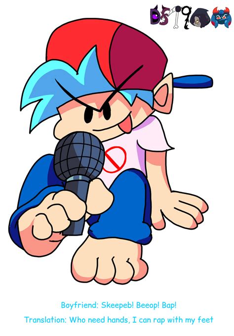 Boyfriend Rappin With Feet By Dracoshark1900 On Deviantart