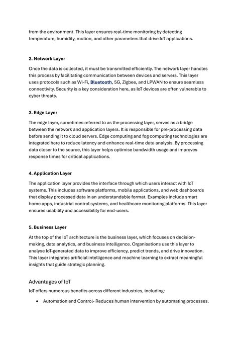 Understanding Iot And The 5 Layer Architecture Of The Internet Of