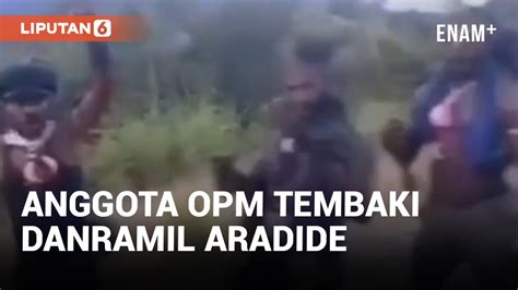Tni Penyerangan Dan Penembakan Danramil Aradide Letda Inf Oktovianus