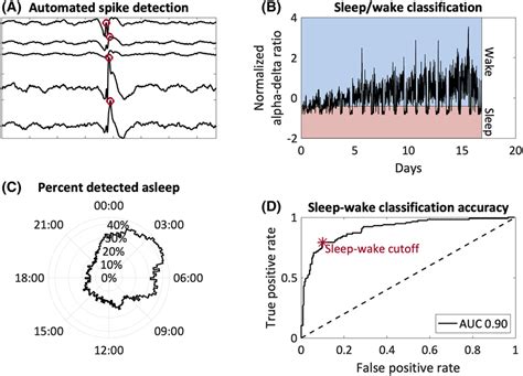 Schematic Of Methods And Result Of Sleep‐wake Classification A We Download Scientific