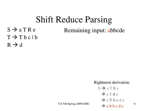 Ppt Lecture 5 Lr Parsing Powerpoint Presentation Free Download Id424140