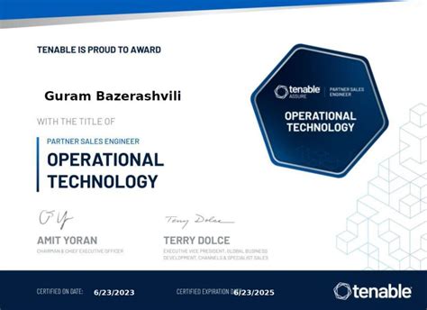 Guram Bazerashvili On Linkedin Operationaltechnology Engineer Sales