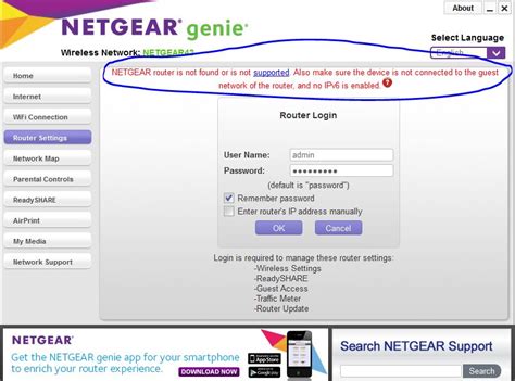 unable to login router settings for wndr4300v2 via netgear communities